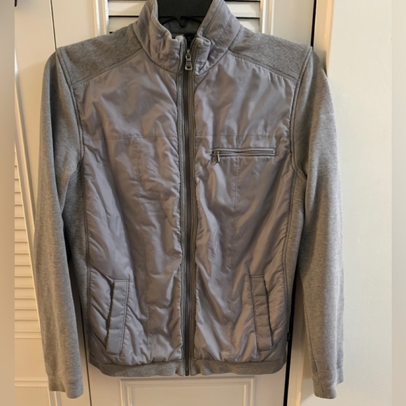 Hugo Boss | Jackets & Coats | Boss Mens Gray Jacket Sz Sa26 | Poshmark